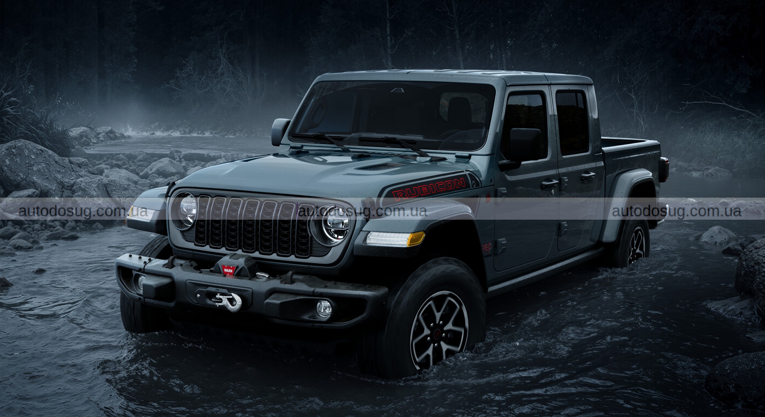 Компанія Jeep представила новий Gladiator Shadow Ops | Autodosug